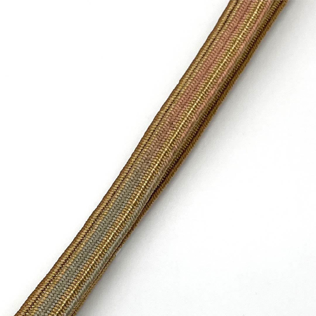 [Recycled Kimono] (Brand New) Silk Obi-jime (Sash Band) in Oak ...
