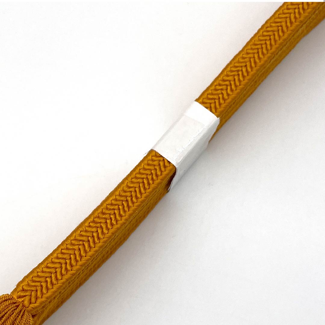Recycled Kimono Obi-jime (Sash Band) - Pure Silk, S-Rank, Deep Green ...